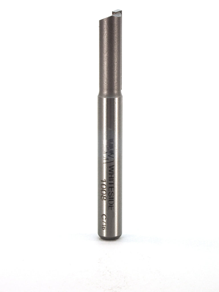 1/4" Shank Straight Bits, Whiteside Machine Company