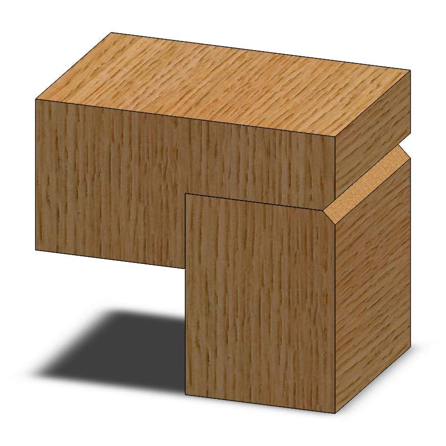 Flush Trim V-Groove, Whiteside Machine Company