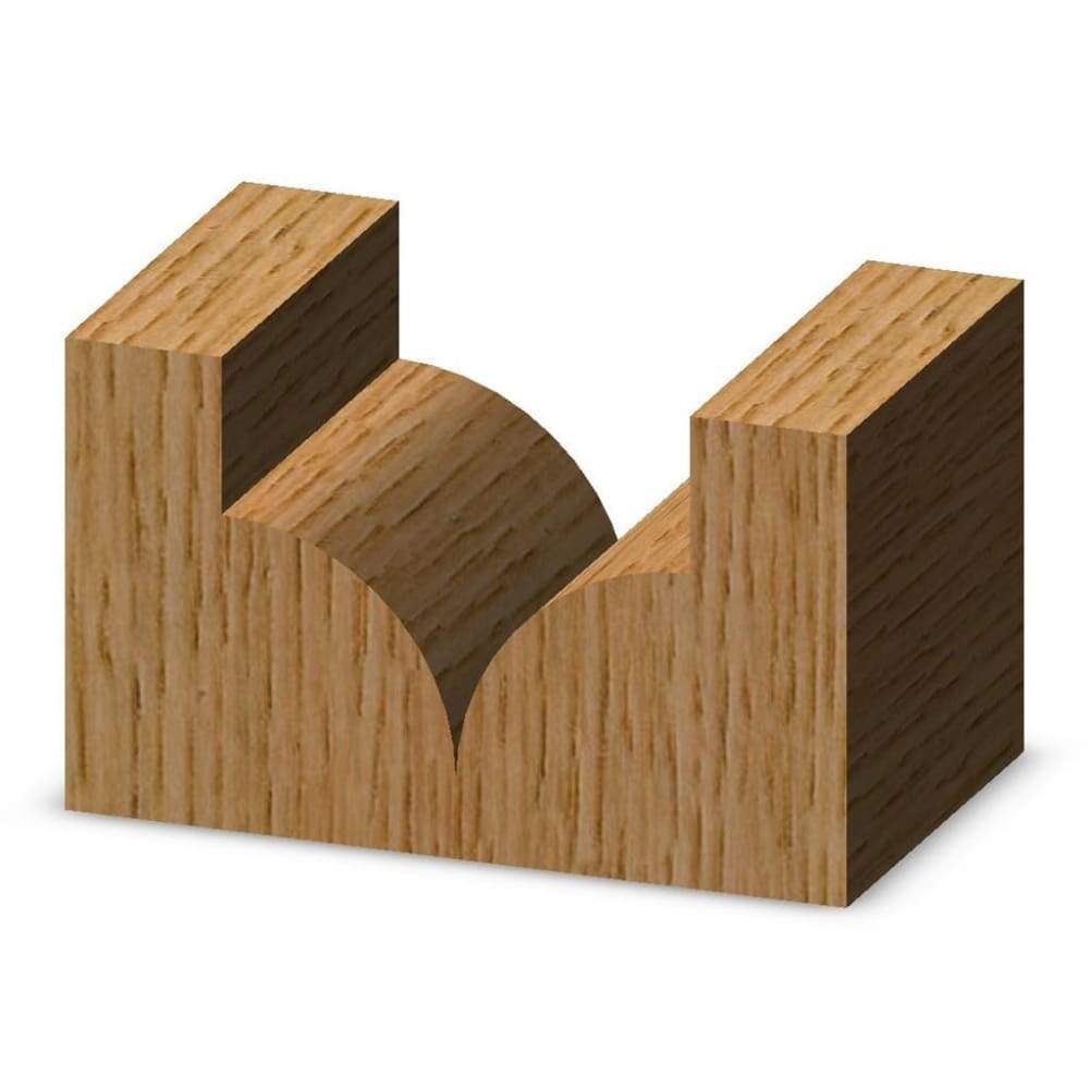 1572 - 1/4" Radius Point Roundover - Whiteside Machine Company