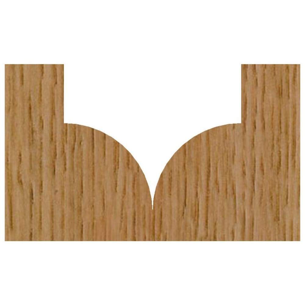 1572 - 1/4" Radius Point Roundover - Whiteside Machine Company