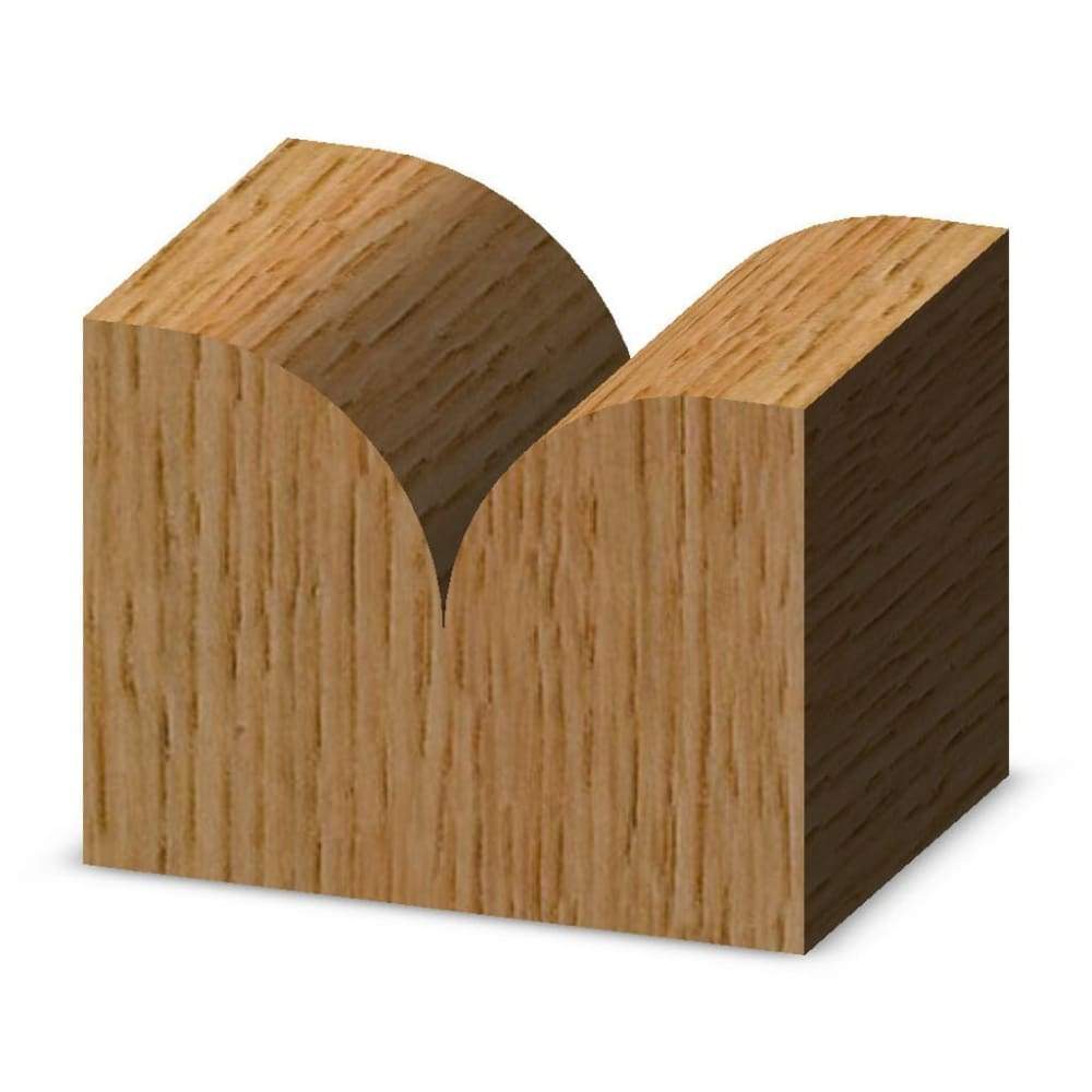 1572 - 1/4" Radius Point Roundover - Whiteside Machine Company